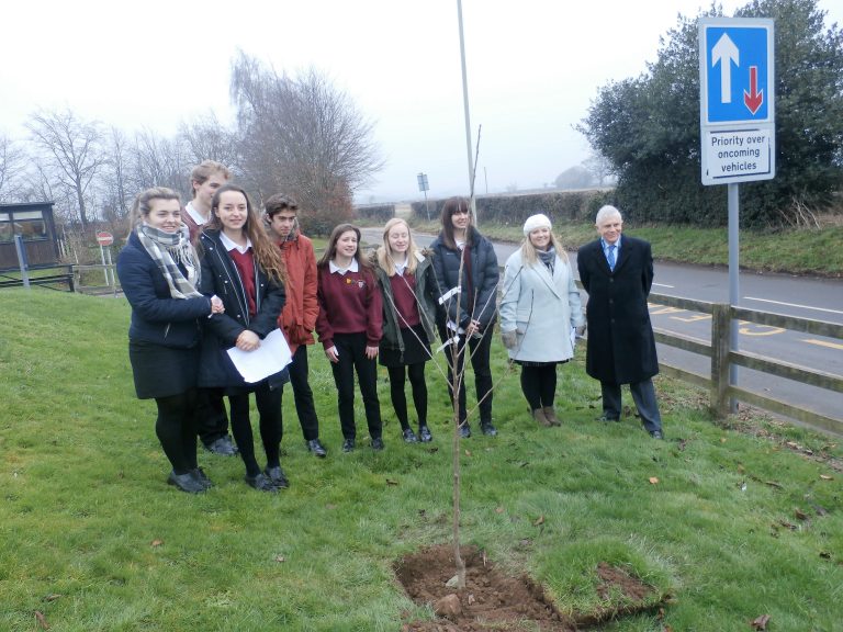 Tree Planting to commemorate Holocaust Memorial Day - The Corbet School
