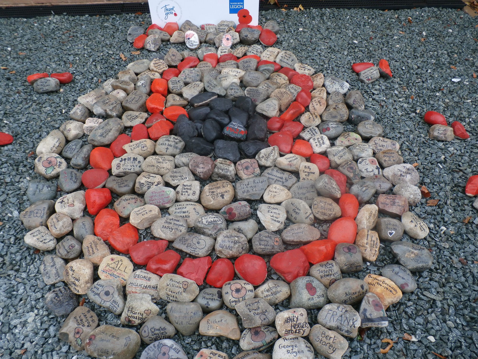 Corbet Remembrance Rock Garden - The Corbet School