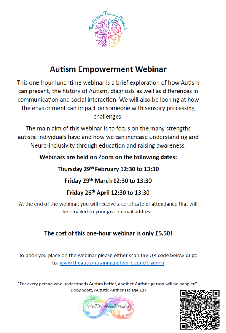 Autism Empowerment Webinar - The Corbet School